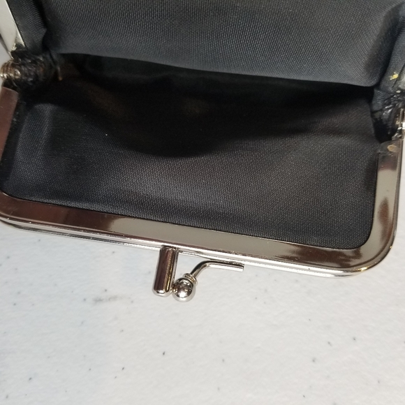 Lee Sands | Bags | Lee Sands Vintage Eelskin Double Kiss Lock Coin ...